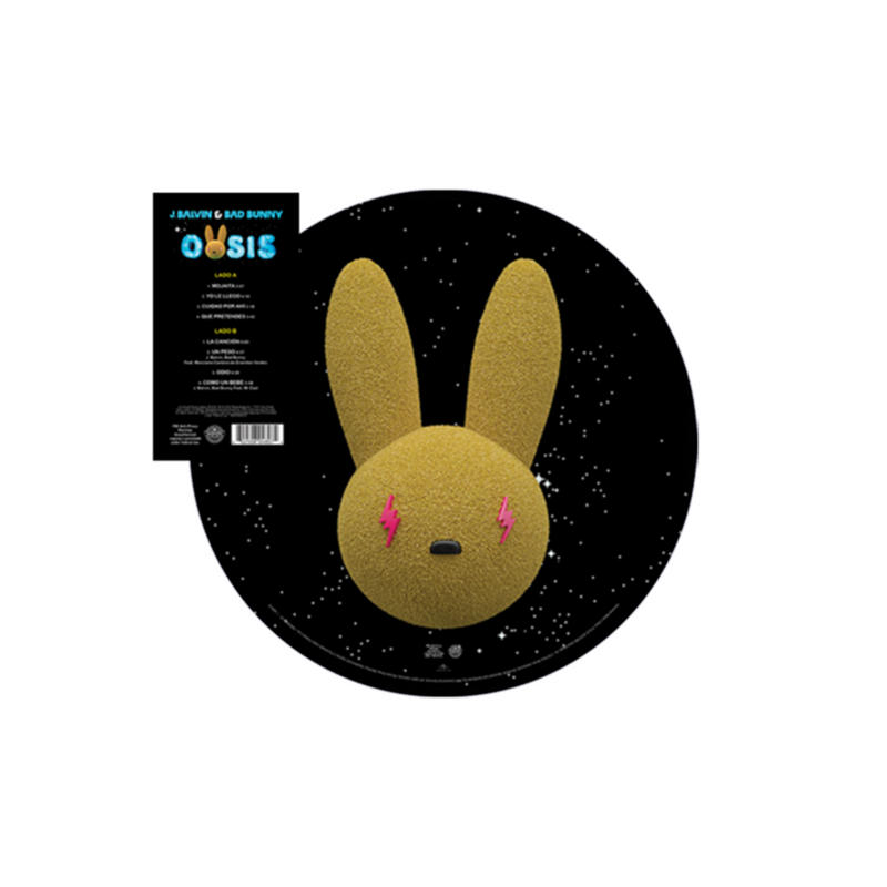 J. Balvin x Bad Bunny - Oasis Picture Disc Vinyl - Universal Music ...