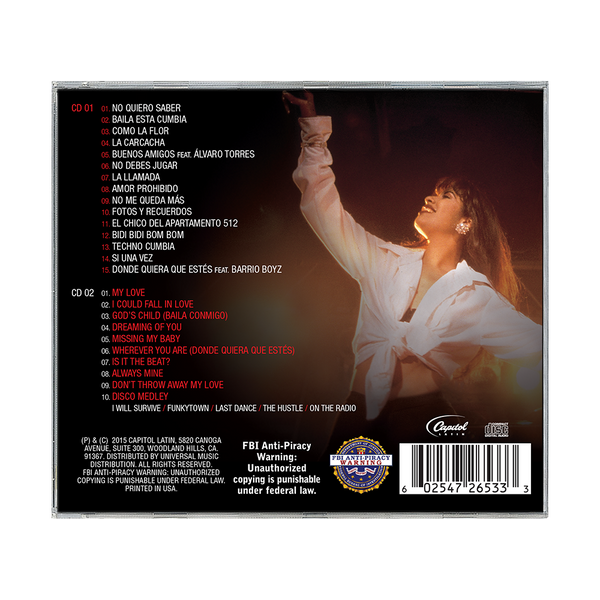 Lo Mejor De Selena CD - Universal Music Latin Official Store