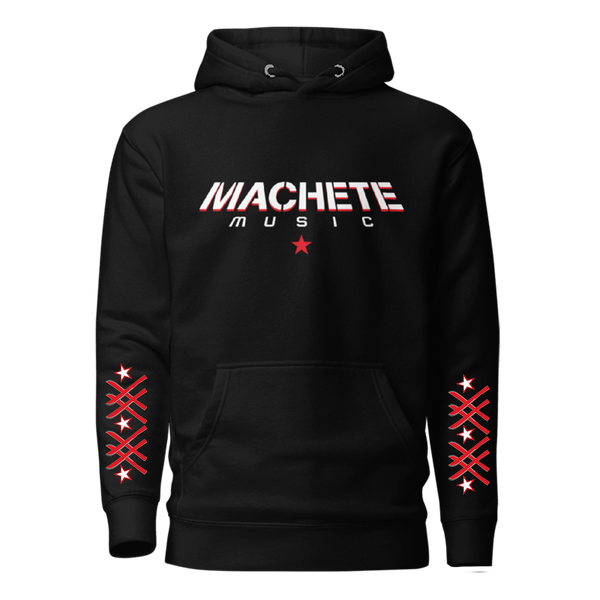 Machete 20th Anniversary Black Hoodie - Universal Music Latin Official ...
