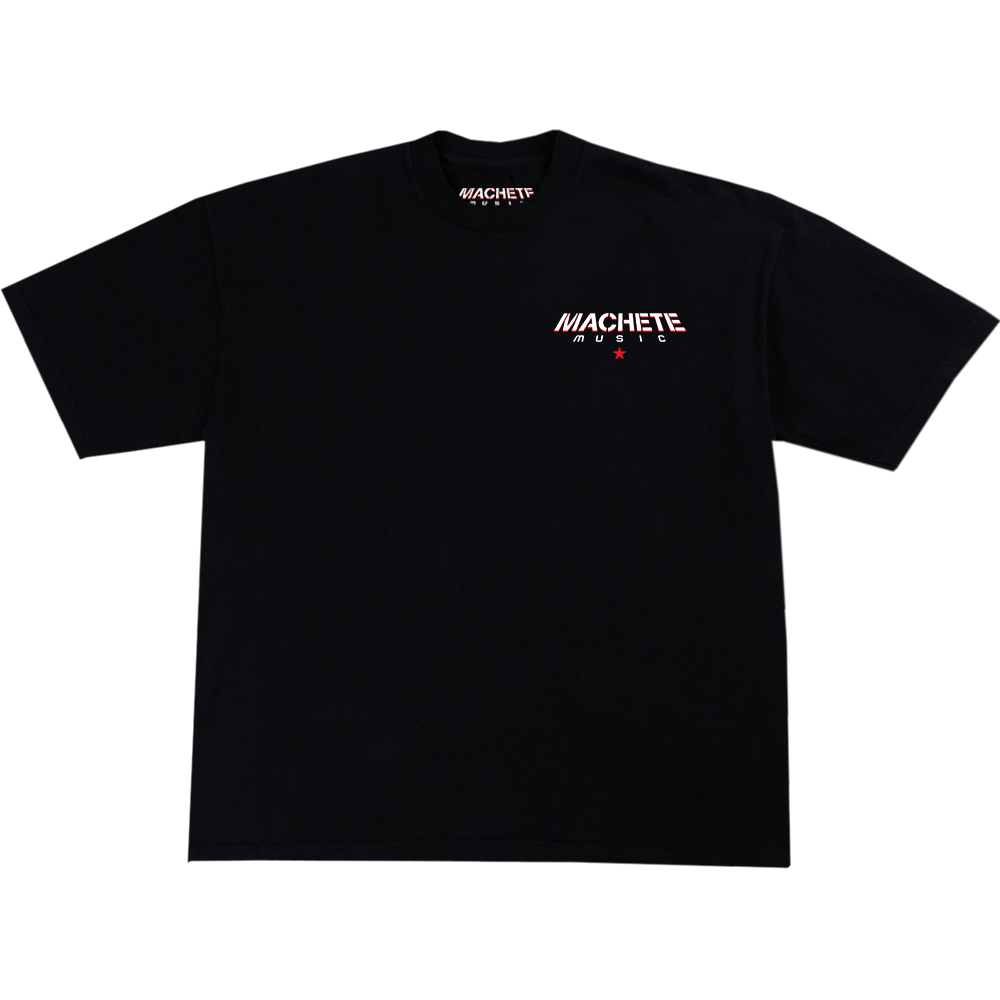 Machete 20th Anniversary Black Tee - Universal Music Latin Official Store