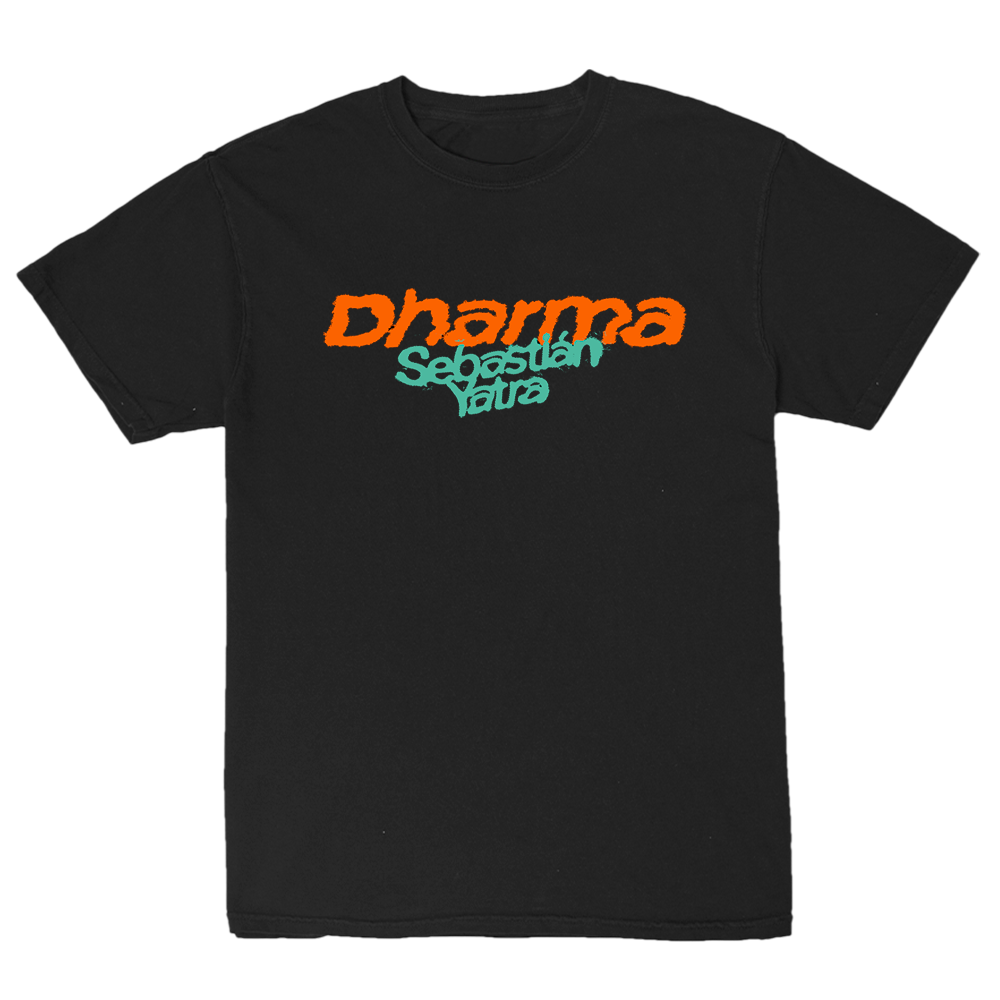 Dharma Logo T-Shirt (Black) - Universal Music Latin Official Store
